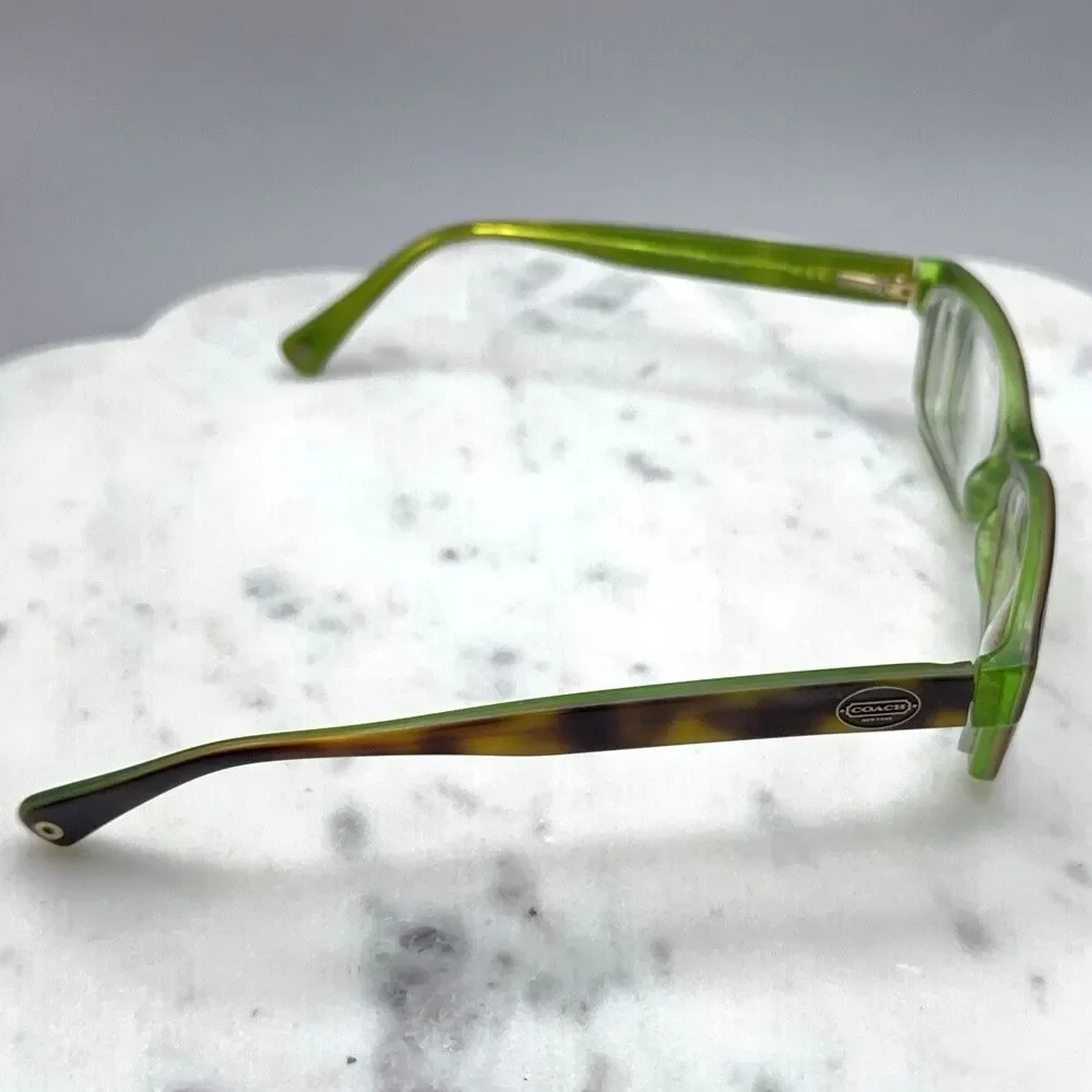 Coach | Accessories | Coach Hc 640 Brooklyn 517 Tortoise Green ...